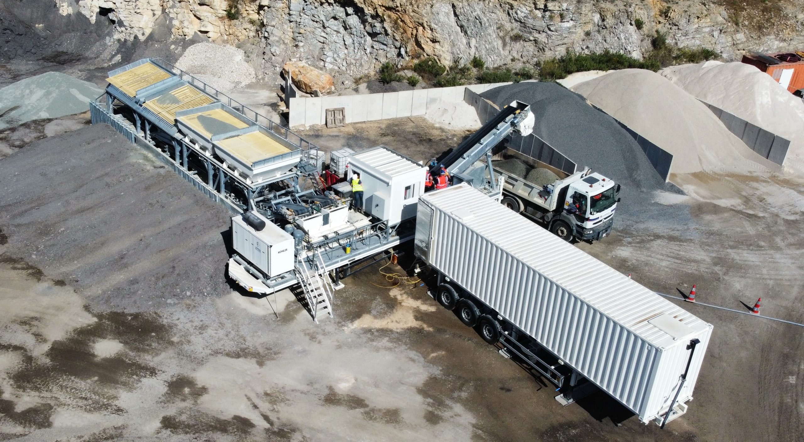 CENTRALE DE GRAVES MOBILE – TIPTOPMIX - CTP Constructeur : CTP Constructeur